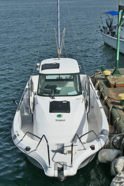 ヤンマー EX26 シールスタン・微速装置・スパンカー付き 中古艇 和歌山マリンサービスhttp://www.wkmarine.com