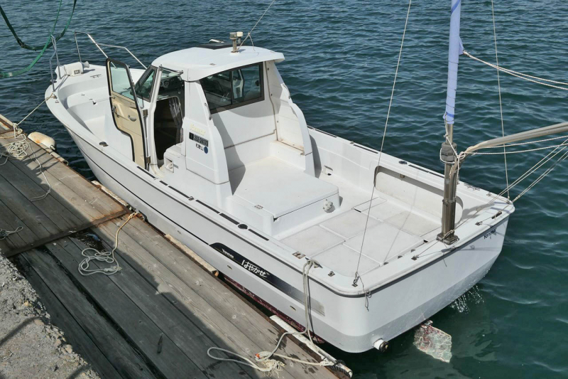 ヤンマー EX26 シールスタン・微速装置・スパンカー付き 中古艇 和歌山マリンサービスhttp://www.wkmarine.com