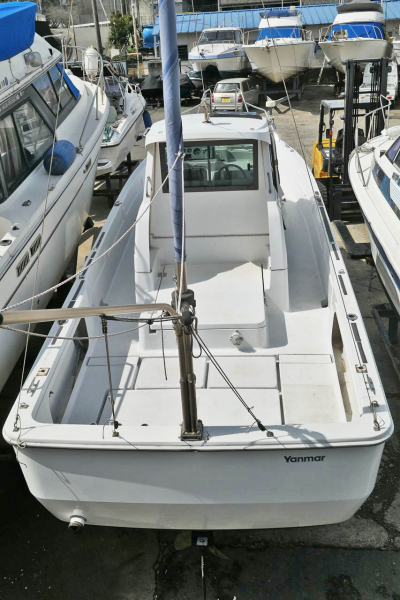 ヤンマー EX26 シールスタン・微速装置・スパンカー付き 中古艇 和歌山マリンサービスhttp://www.wkmarine.com